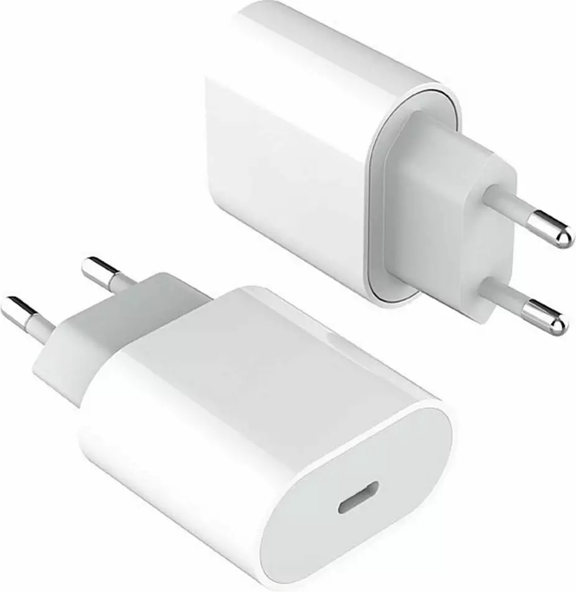 USB-C Adapter - 20W Oplader - Power Delivery - Oplaadblokje | bol