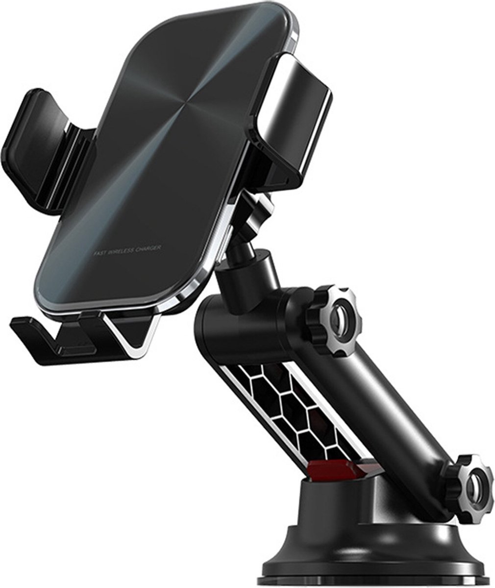Telefoonhouder Auto 15W snelle draadloze autolader - Autohouder ...