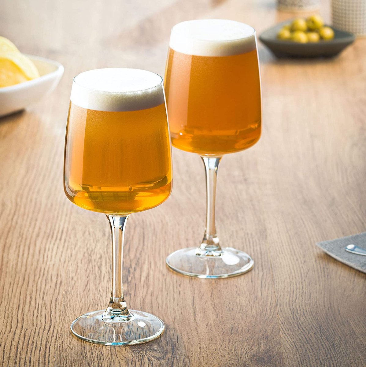 Bierglazen – beer glas - set - duurzaam – luxe bierglazen set | bol.com