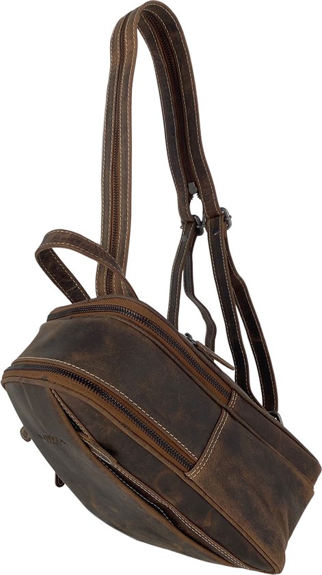 Arrigo Rugzak • Rugzak Dames • Rugtas • Rugzakje • Klein • Leer ...