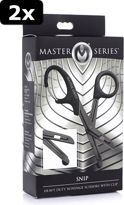 2x MS Snip Heavy Duty Bondage Scissors with Clip | bol.com