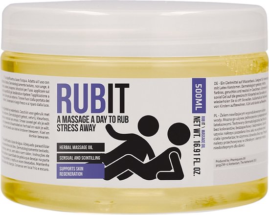 Rub It - A Massage A Day To Rub Stress Away - 500 ml | bol