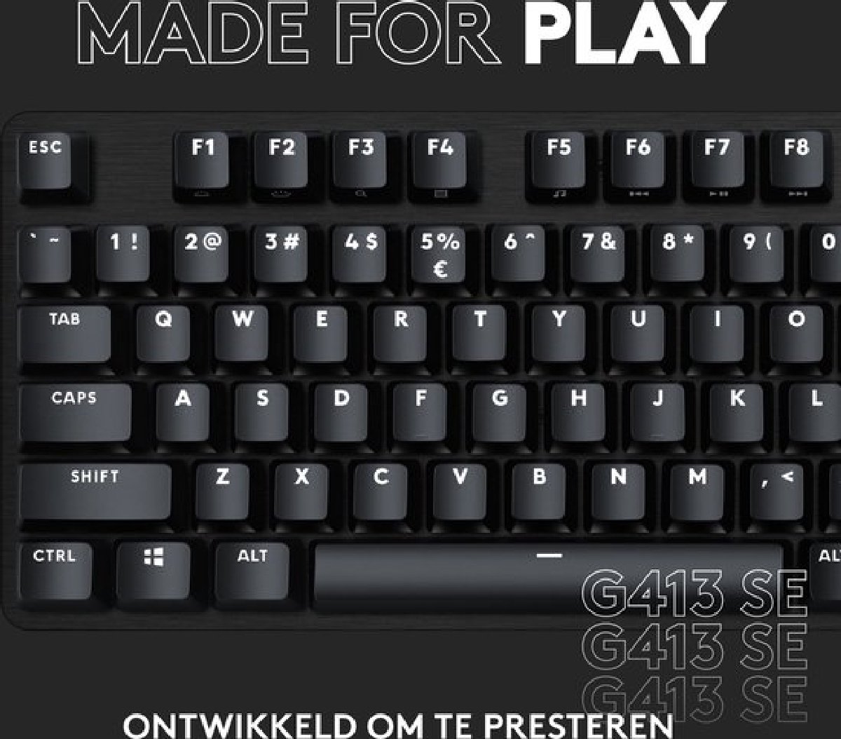 Logitech G413 SE - Mechanisch Gaming Toetsenbord - Qwerty ISO - Zwart ...