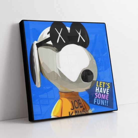 SNOOPY pop art schilderij | bol.com