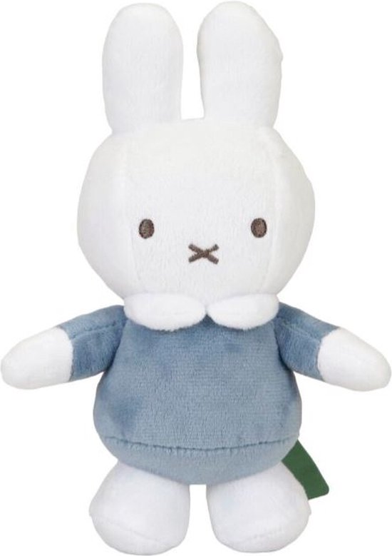 Nijntje - Baby Knuffel Nijntje / Miffy - Knuffel met bel - Blauw - 20 ...