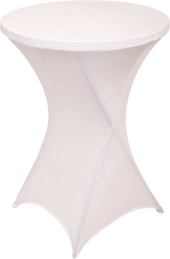 Statafelrok wit 80cm | bol