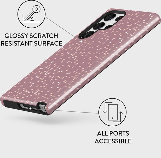 Burga Tough Case Samsung Galaxy S22 Ultra Hoesje Hot Cocoa | bol.com