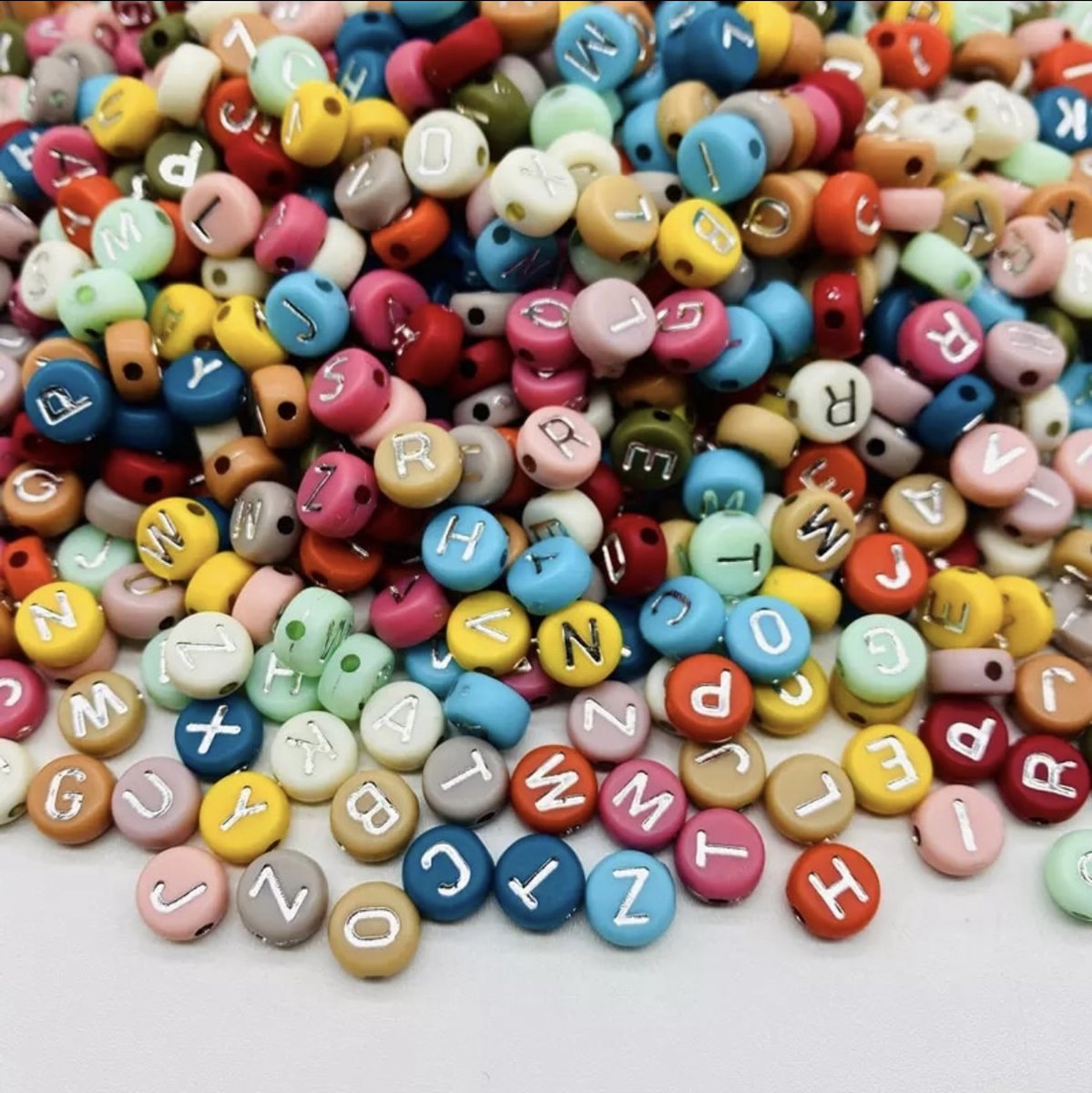 Kralen - ABC letters - 100 stuks - Armbandjes maken - Sieraden ...