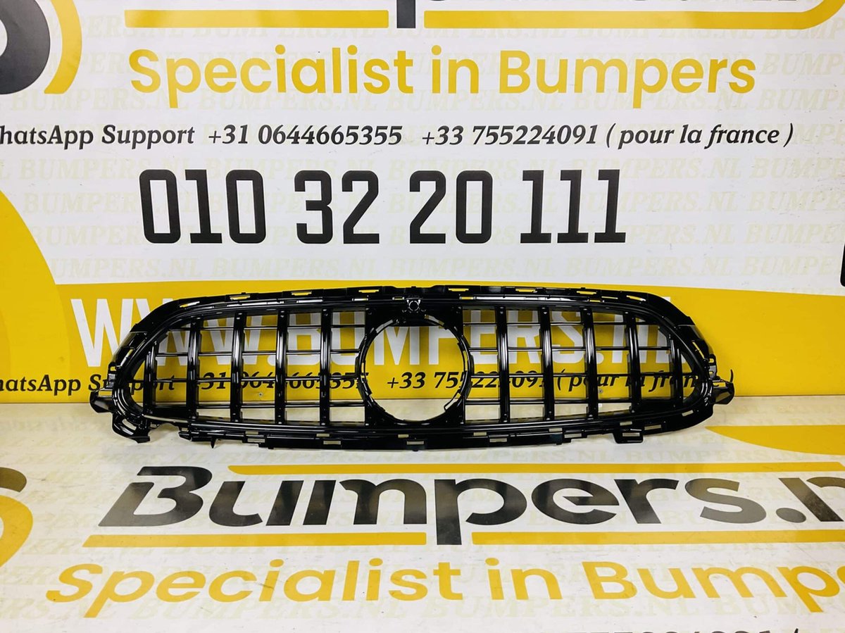 Grill Mercedes E Klasse W213 2020-2022 Facelift GT Panamericana Black ...