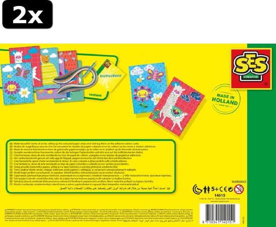 2x Filigraan stickerkaarten | bol.com