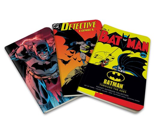 DC Comics Batman Through the Ages Pocket Journal Collection | bol