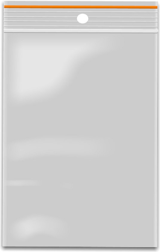 Gripzakjes 40 x 60mm Orange Line Met GAT 60 micron 100 stuks Oranje ...