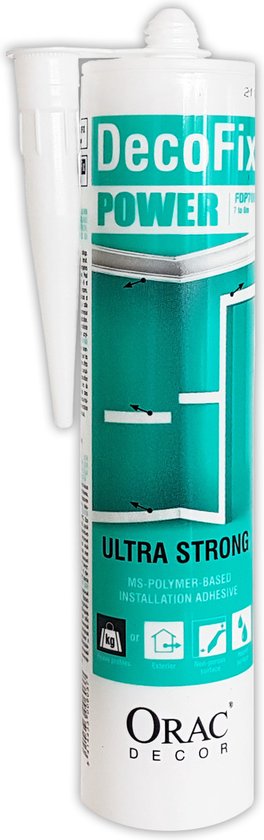 Extra sterke installatielijm - DecoFix Power 290 ML | bol