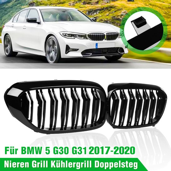 Auto grille - Front Bumper Grille Grill Paar - Voor BMW 5 Series G30 ...