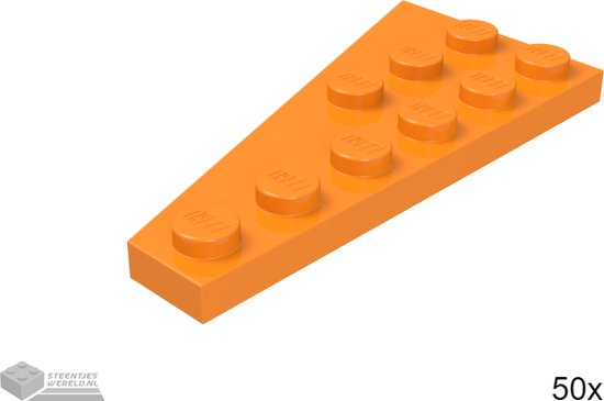 LEGO 54383 Oranje 50 stuks | bol.com