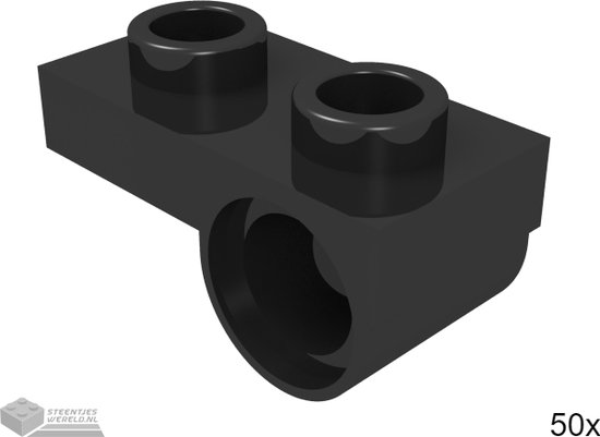 LEGO 18677 Zwart 50 stuks | bol.com