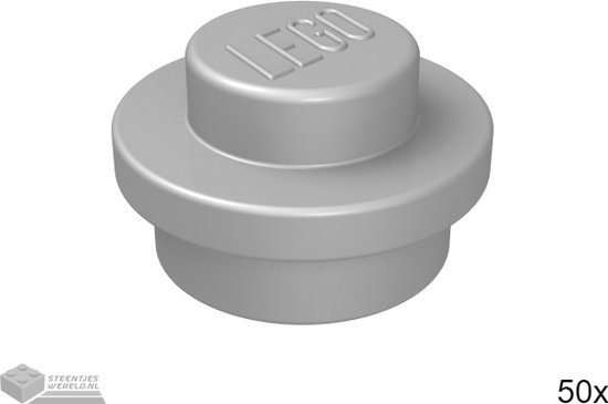 LEGO 4073 Parel donkergrijs 50 stuks | bol.com