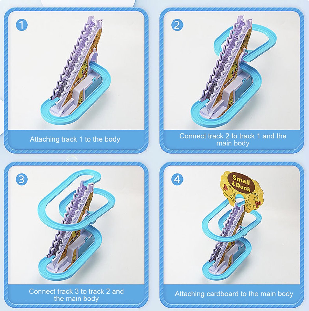 Eend Speelgoed I Treinspoor Eend I Baby Speelgoed I Baby Badspeelgoed I ...