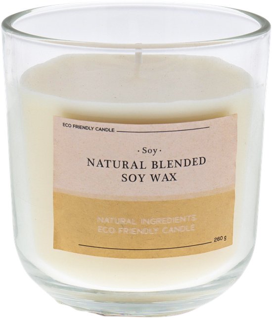 Soy Wax - Natural Blended Soy Wax Kaars - Eco vriendelijk | bol.com