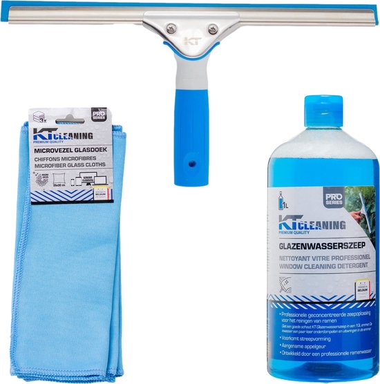 KT CLEANING - Raamwisser - Ramen Wassen Set 3delig - Ramen Wassen ...