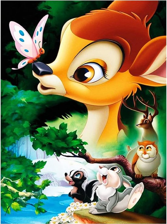 DIAMOND PAINTING Bambi (30 X 40 CM) | bol.com