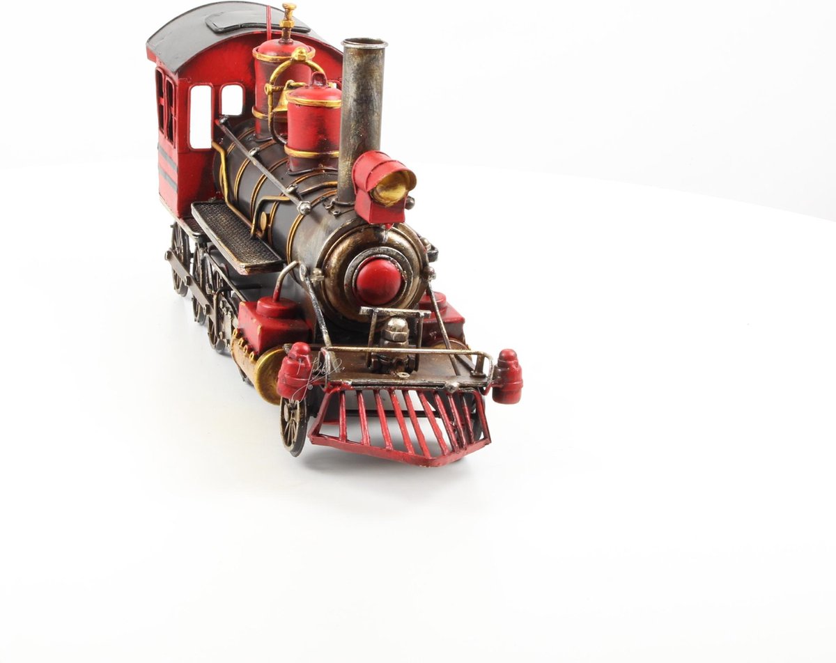 World of Decorations modeltrein - Miniatuur stoomtrein - Model ...