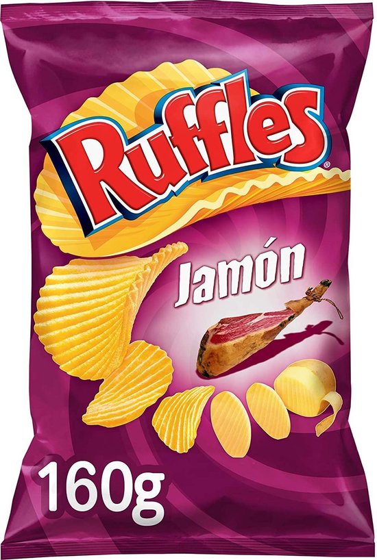 Ruffles Jamon (160g) | bol