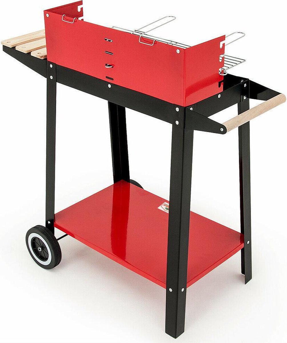 BBQ Grillwagen verrijdbaar | bol.com