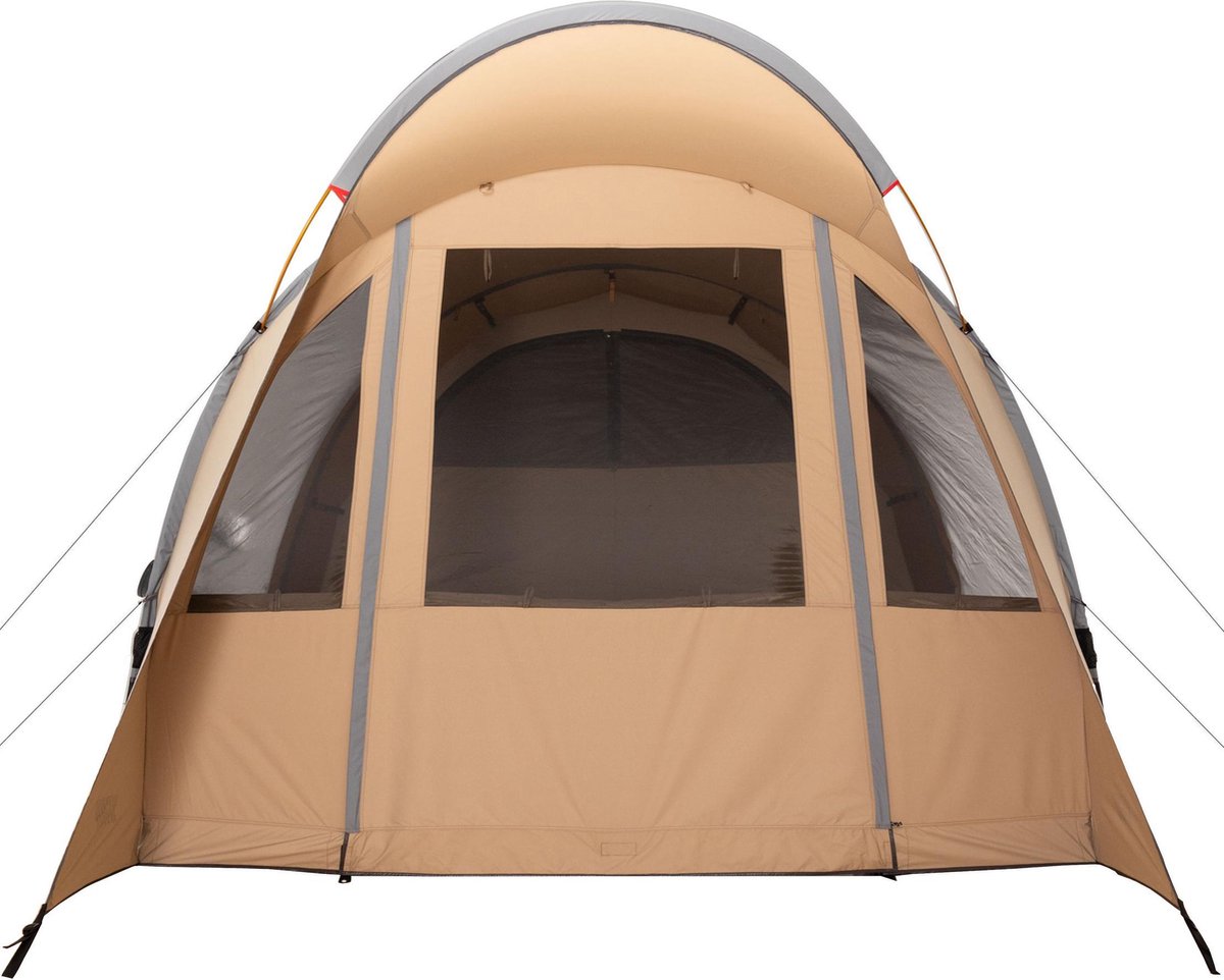Nigor Stork 4 Trekkerstent - Sand - 2 Persoons | bol