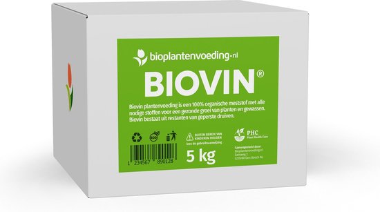 Biovin - De onmisbare krachtige bodemverbeteraar - 100% druivenrestant ...