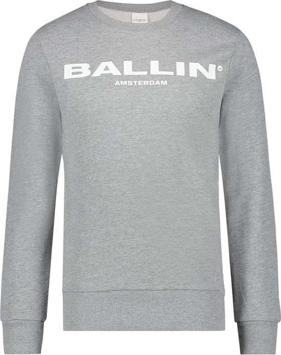 Ballin Amsterdam Original Logo Sweater Grijs | bol.com