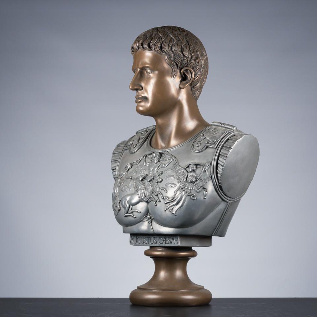 Keizer Augustus, Romeinse Rijk, Romein, Beeld, Buste, Buste Caesar ...