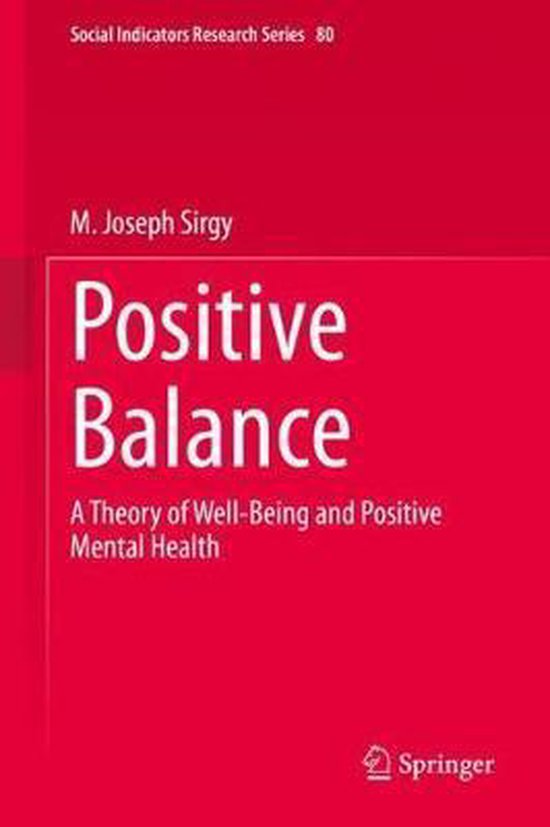Positive Balance | 9783030402884 | M. Joseph Sirgy | Boeken | bol.com
