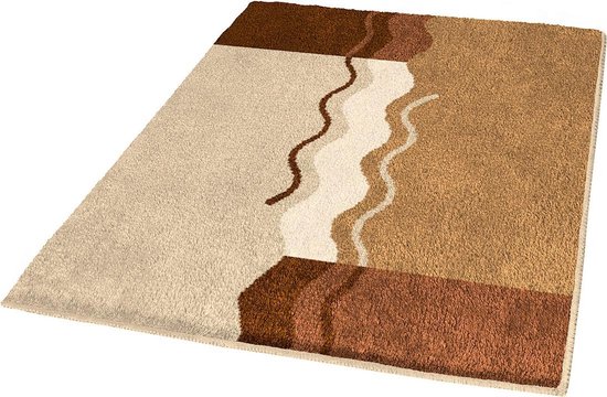 Badmat Vanessa Bruin 70x120cm | bol