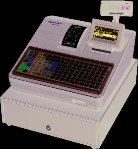 Kassa Sharp XE-A217B zwart | bol