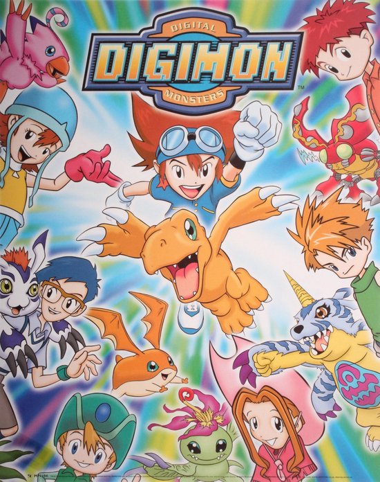 Tom Poster Digimon Power Junior 50x40 Cm Papier | bol.com