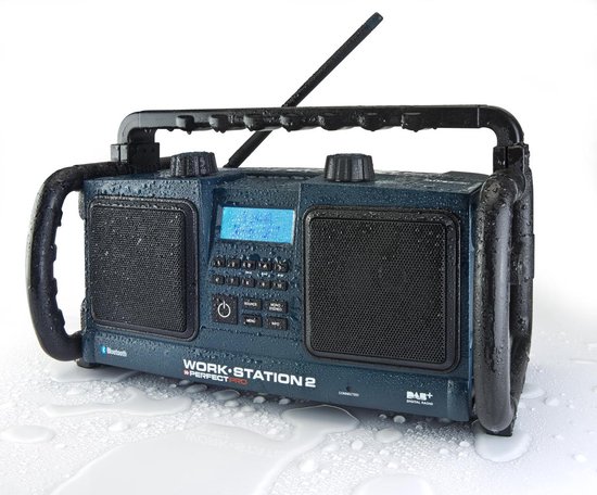PerfectPro Workstation Bouwplaats Radio - DAB+ - Bluetooth - USB - WS3 ...