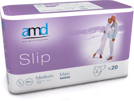 AMD Slip Maxi Medium - 1 pak van 20 stuks | bol