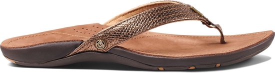 Reef Miss J-Bay Dames Slippers - Copper - Maat 37.5 | bol.com