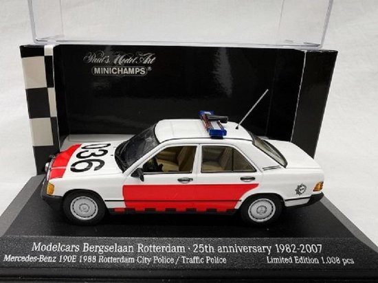 Mercedes-Benz 190 E 1988 Rotterdam City Police / Traficc Police 1-43 ...