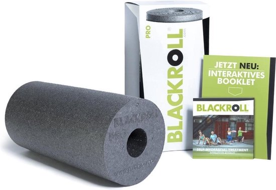 Blackroll massage roll PRO - 30 cm - Grijs | bol