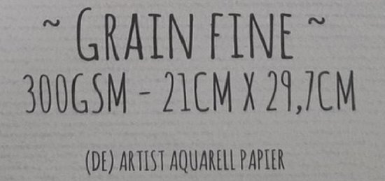 Aquarelblok Aquarel papier Ecoline 20 vellen A4 Formaat - 300gram g/m² ...