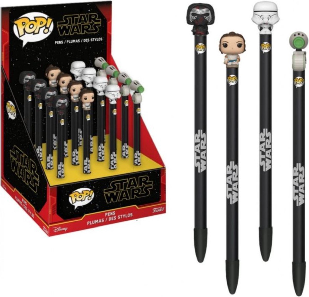 Funko Pen Toppers Star Wars Ep. 9 (x16 Pen Toppers) | bol.com