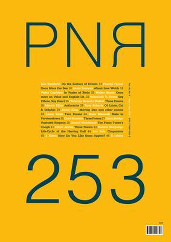 PN Review 253 | 9781784108328 | Boeken | bol