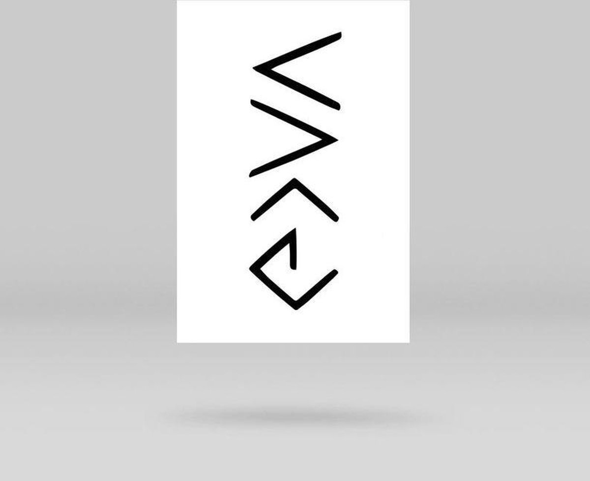 Neptattoo - God is groter dan mijn hoogte-en dieptepunten symbool (set ...