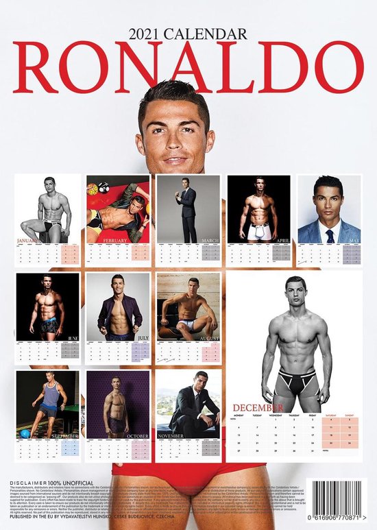 Cristiano Ronaldo Kalender 2021 A3 | bol.com