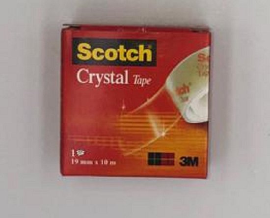 PLAKBAND 3M SCOTCH 600 19MMX10M CRYSTAL CLEAR | bol