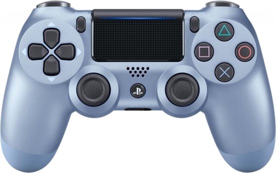 Sony DualShock 4 Controller V2 - PS4 - Titanium Blauw | bol.com