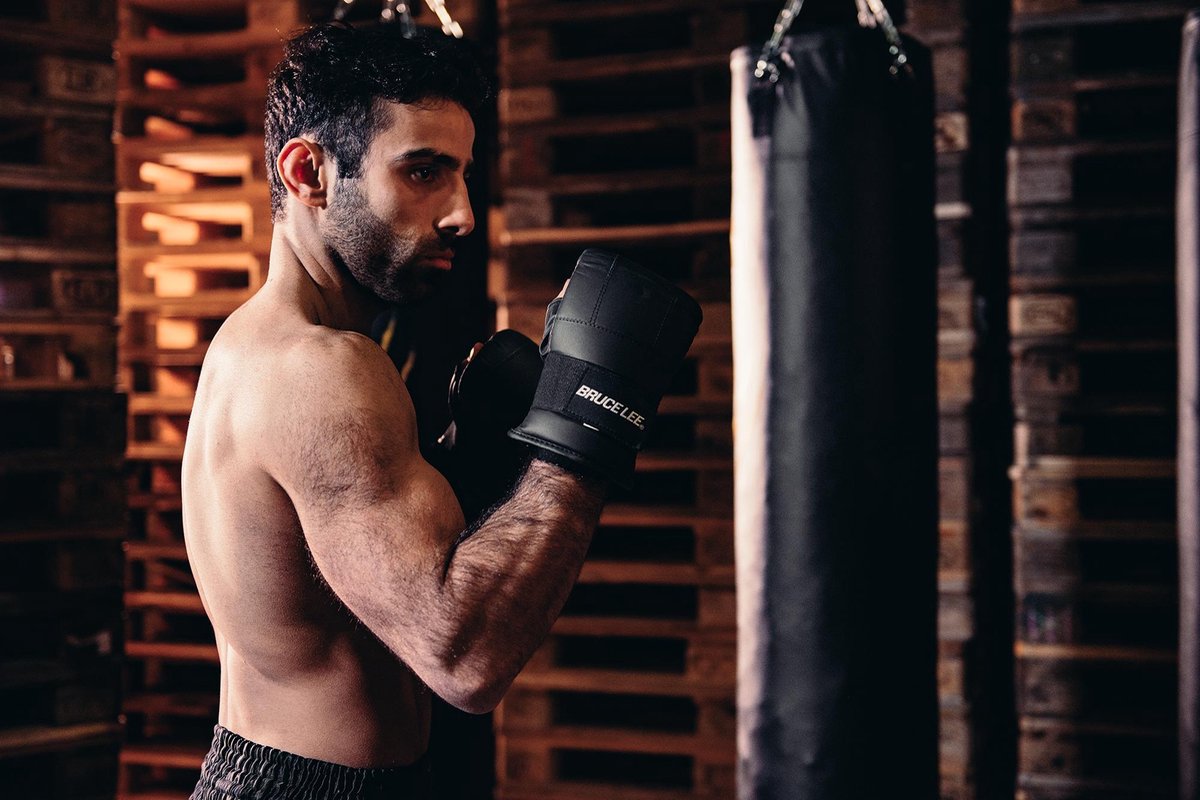Bruce Lee Allround Punching Bag Gloves - Gants de Sparring - Gants d ...