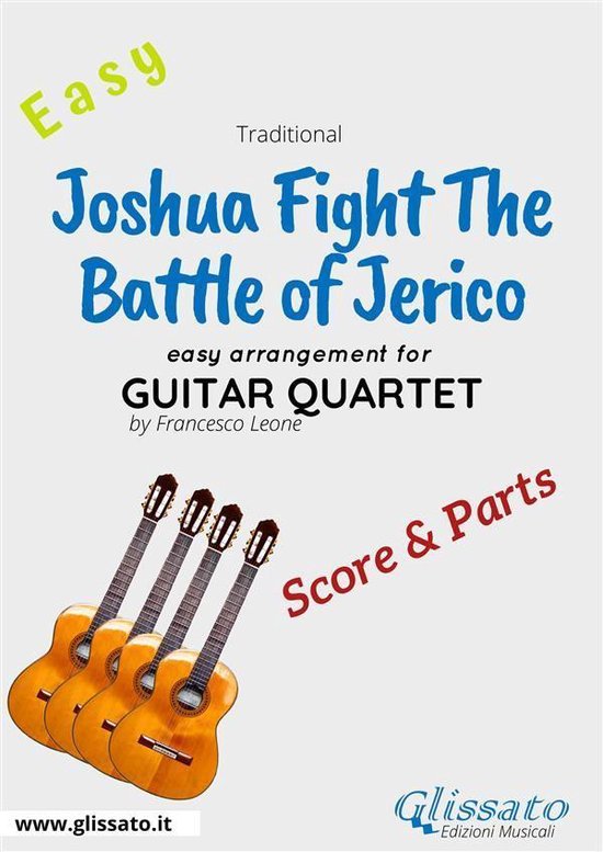 Joshua Fight The Battle of Jerico - Easy Guitar Quartet (score & parts) (ebook),... | bol.com